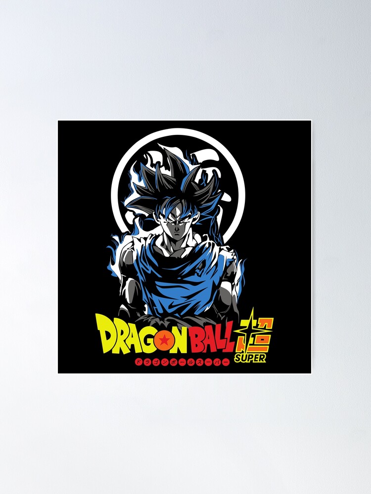 " goku ultra logo" Poster by cremadesign | Redbubble