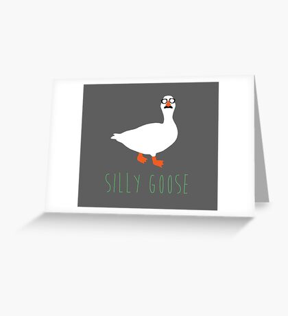 Goose: Greeting Cards | Redbubble
