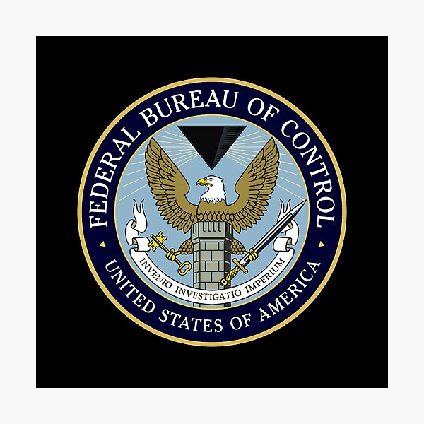 Federal Bureau Of Control Logo Photographic Prints | Redbubble
