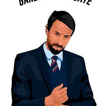 "Gareth Southgate" Sticker for Sale by SparrowLag | Redbubble
