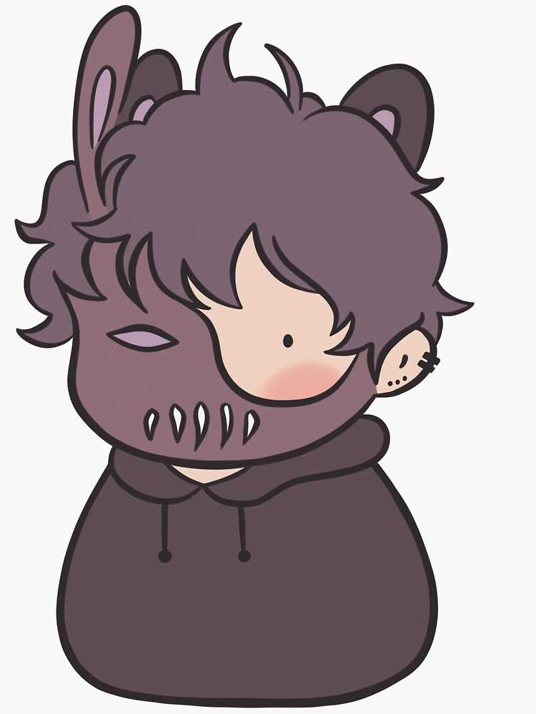 "Corpse Husband Cute Chibi" Sticker for Sale by stickwithitph | Redbubble
