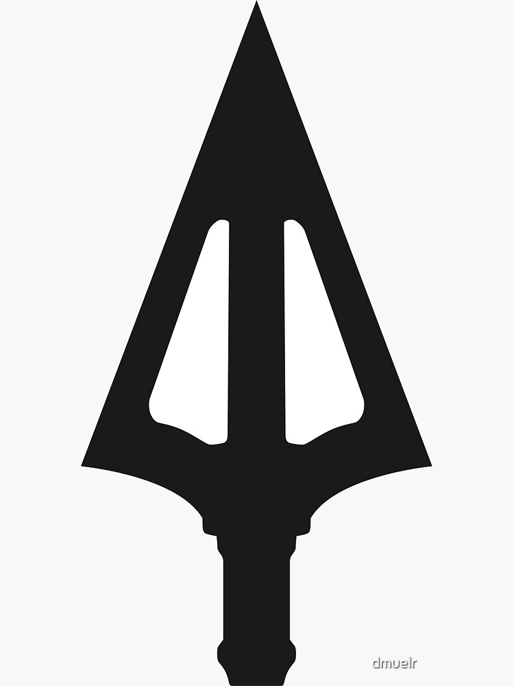 "Bow Hunter Broadhead" Sticker for Sale by dmuelr | Redbubble