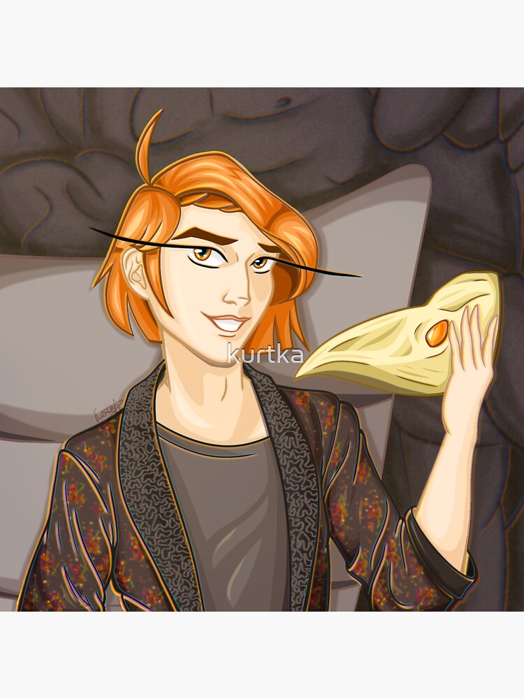 "Sergey Razumovsky, Major Grom: Plague Doctor" Sticker for Sale by ...