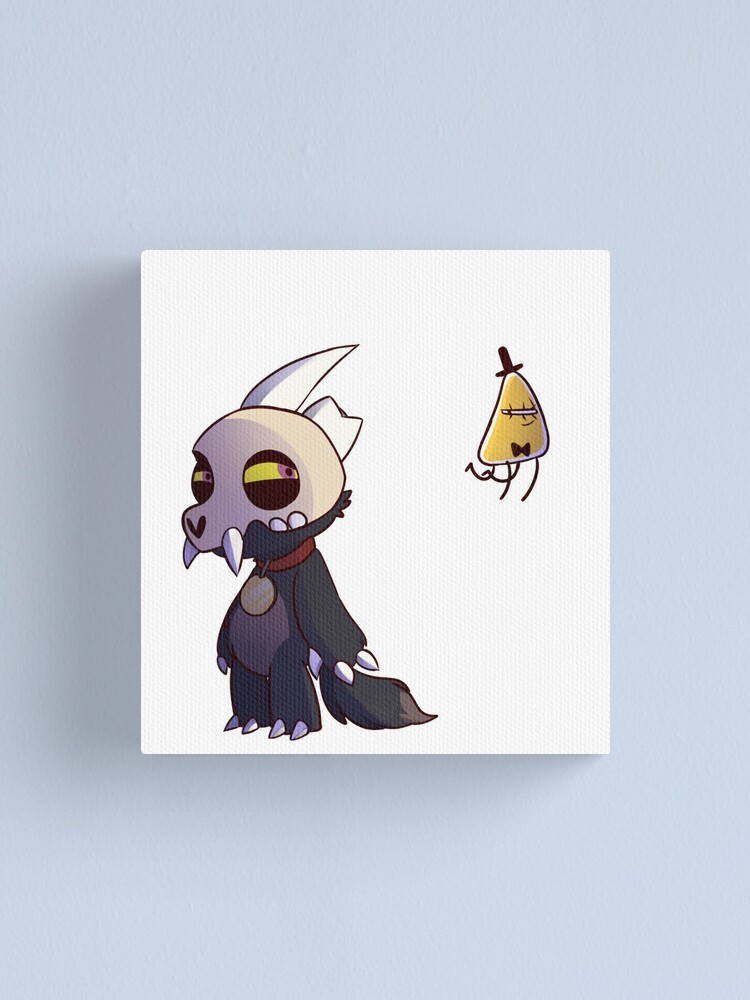 "King from The Owl House and Bill Cipher from Gravity Falls" Canvas ...