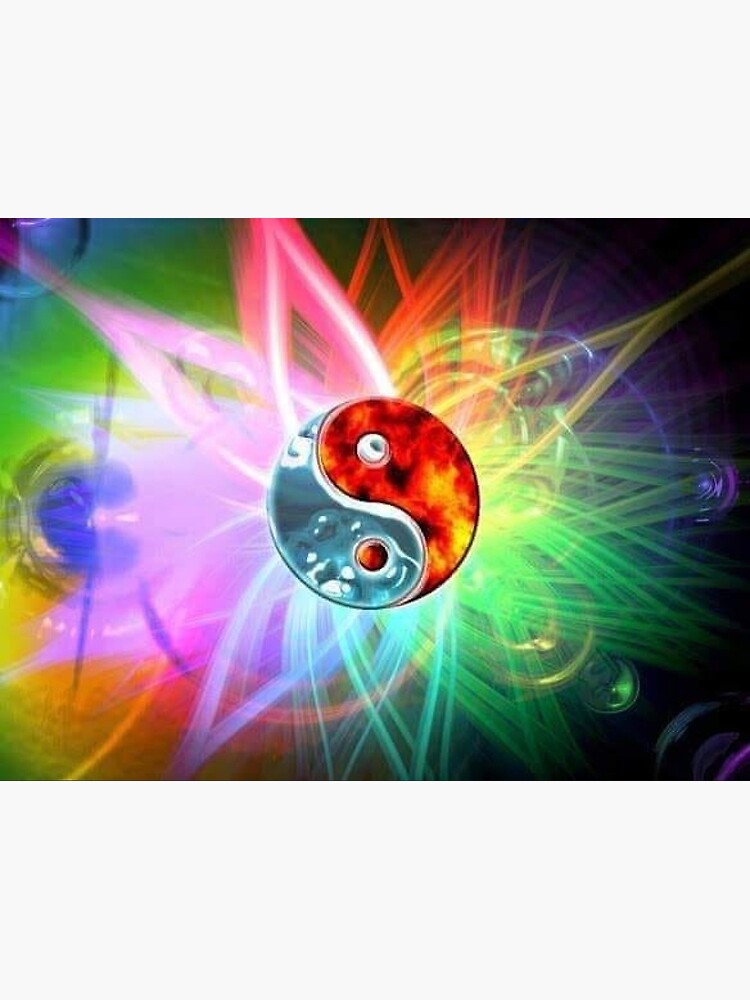 "Yin-Yang in colors" Poster for Sale by Pantelis-design | Redbubble