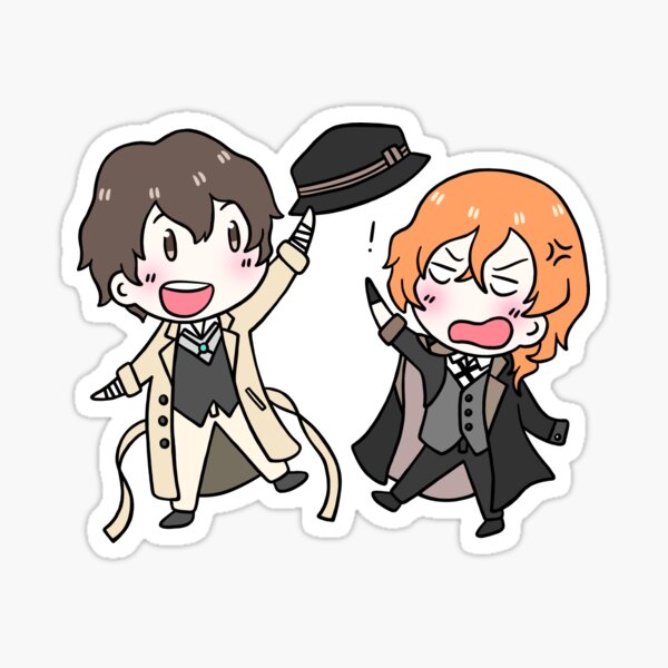 "Soukoku" Sticker for Sale by Seisugi | Redbubble