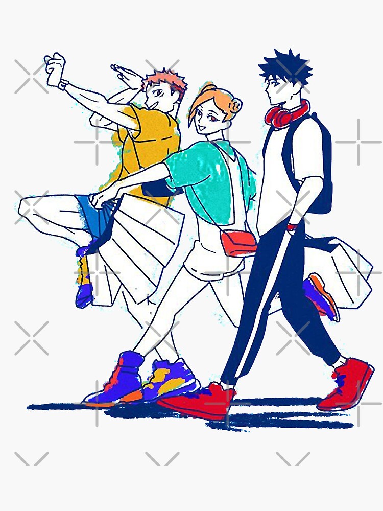 "Friendo Jujutsu Kaisen Anime and Todo Pose Pack Yuji Stickers" Sticker ...