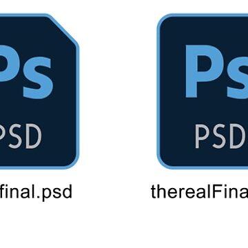 "Designers meme photoshop final files projects" Sticker for Sale by ...