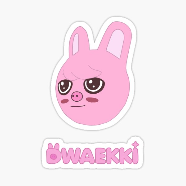 " Stray kids - skzoo Dwaekki " Sticker for Sale by LilMissRandom17 ...