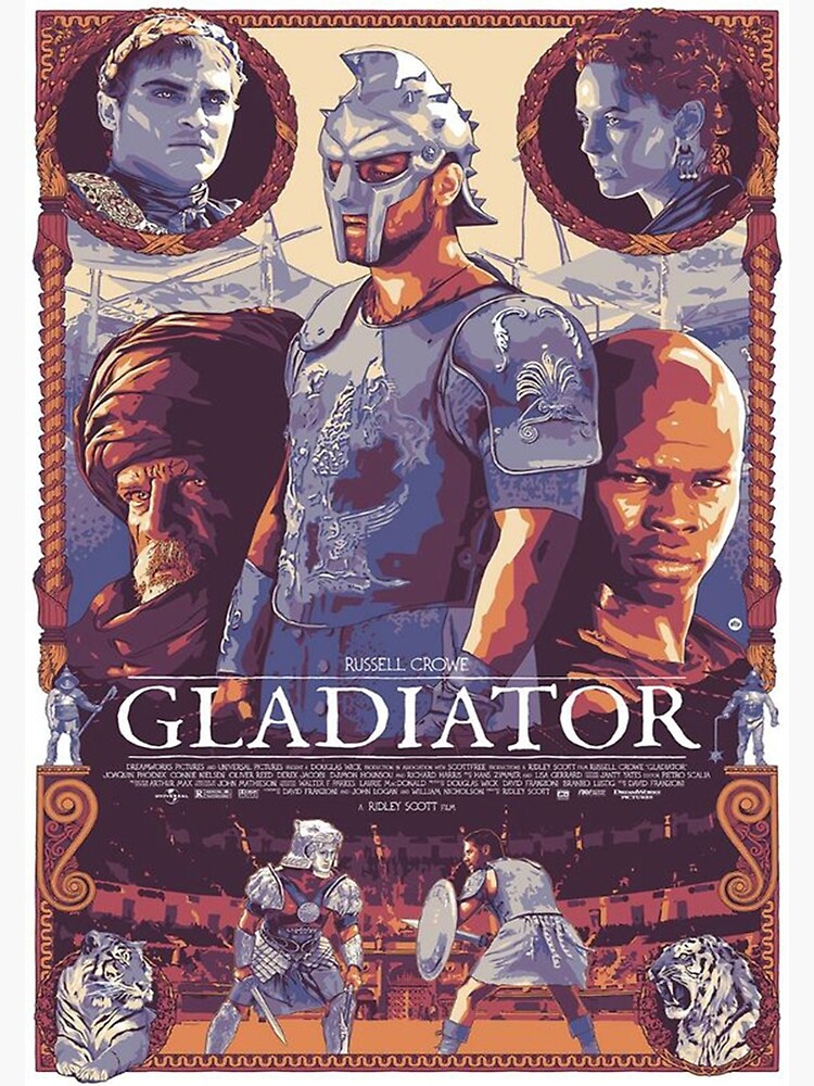 "Gladiator" Poster for Sale by jasaack-shop | Redbubble