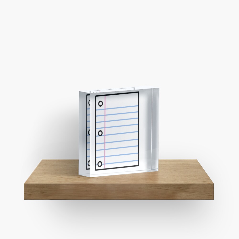 "Notebook Paper" Art Board Print for Sale by Teagan-theMaker | Redbubble