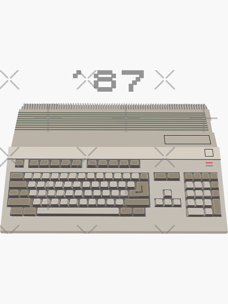 "Amiga 500 - Multimedia for (more of) the people" Sticker for Sale by ...