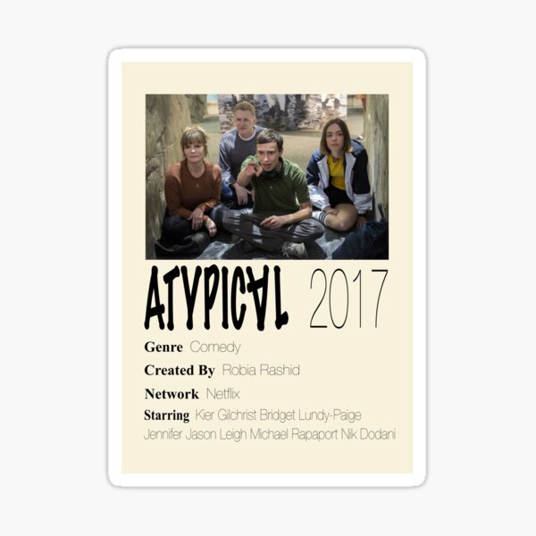 "Atypical Poster" Sticker for Sale by tlee322 | Redbubble