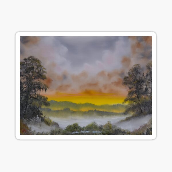 "Winter Dawn" Sticker for Sale by philcorcutt | Redbubble
