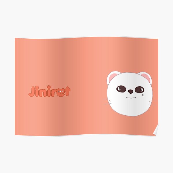 " Stray kids - skzoo Jiniret" Poster for Sale by LilMissRandom17 ...