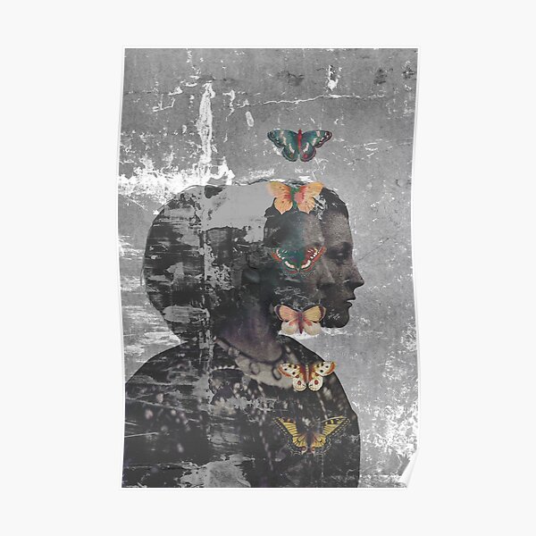 "Self-Realization Butterfly Woman " Poster by ElenaRay | Redbubble