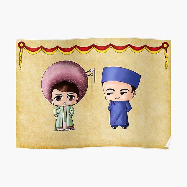 "Vietnamese Chibis" Poster for Sale by artwaste | Redbubble