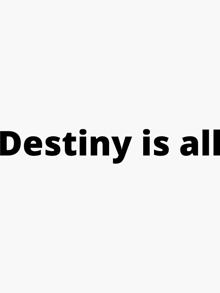 "The Last Kingdom - Destiny is All" Sticker for Sale by VAL-JAX | Redbubble