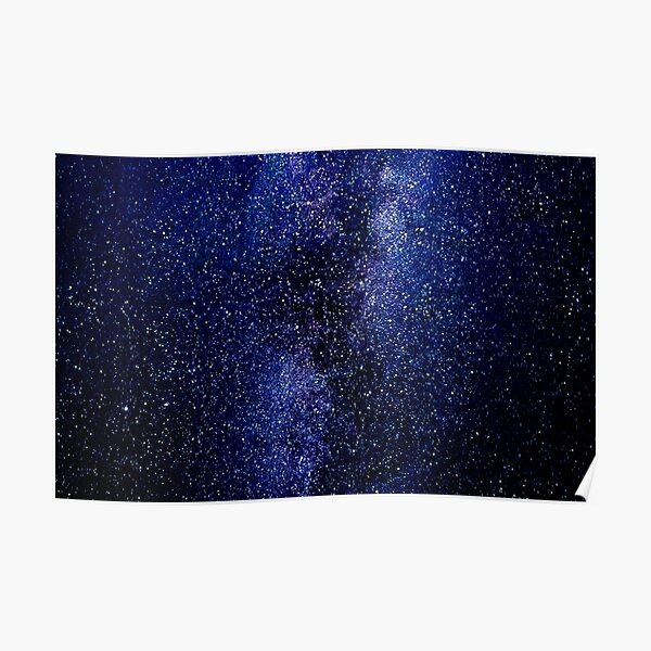 "Universal Starry Sky" Poster for Sale by BLUEPRINTX | Redbubble