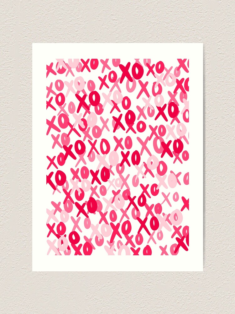 "xoxo" Art Print for Sale by lizziesumner | Redbubble