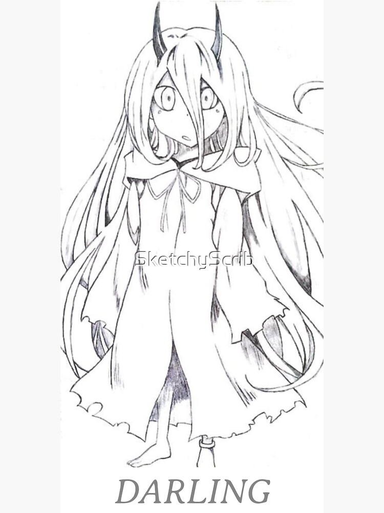 "Mini Zero Two T-shirt" Sticker for Sale by SketchyScrib | Redbubble