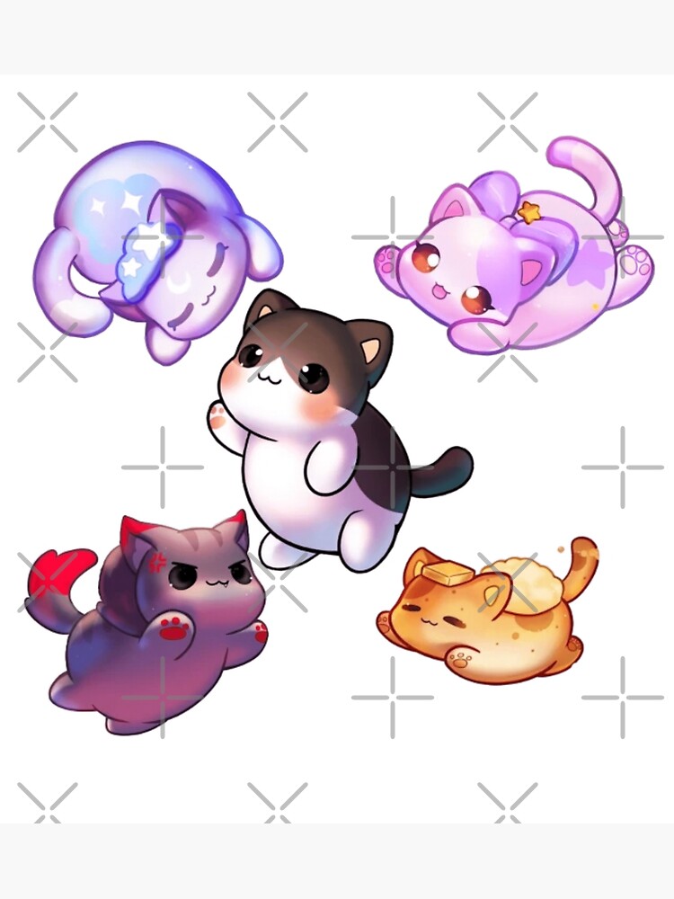 "aphmau cats" Poster by pacotamda | Redbubble