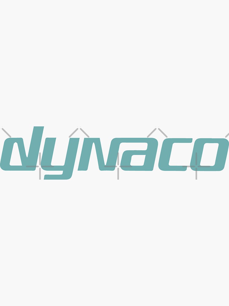 "Vintage 1950's Dynaco logo" Sticker for Sale by SaulsBoutique | Redbubble