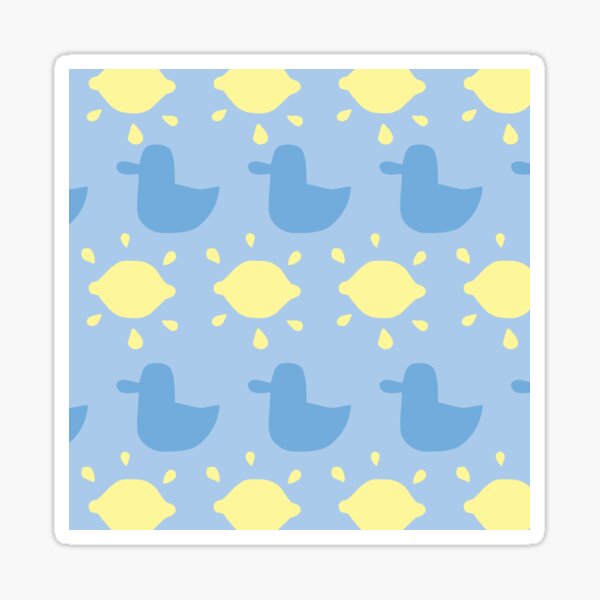 "Lemon and Duck" Sticker for Sale by katemargoli | Redbubble