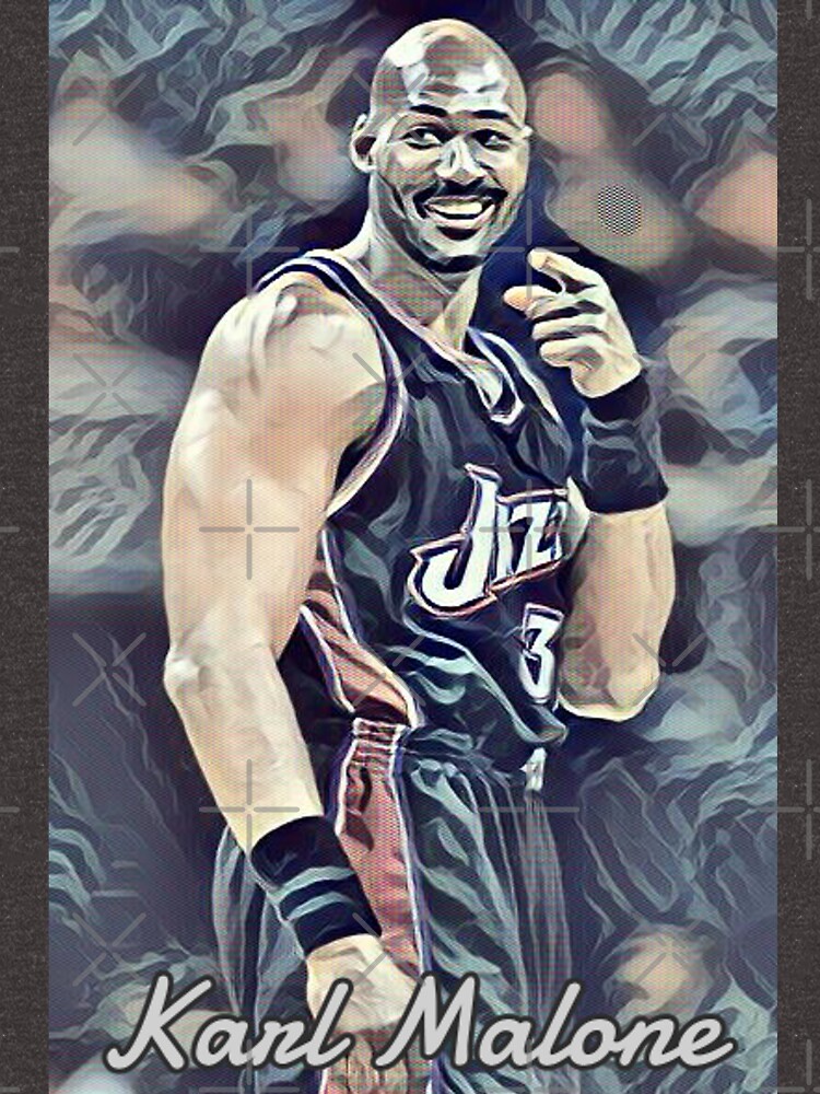 "Karl Malone The Mailman Wallpaper" T-shirt for Sale by MovieHistorian ...
