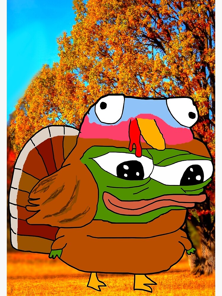 "Apu Turkey Costume Pepe" Poster for Sale by Slav-Art | Redbubble