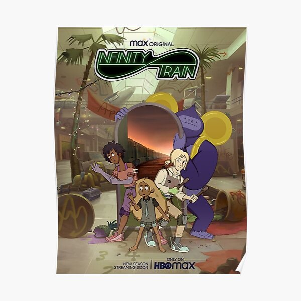 "Infinity Train" Poster for Sale by petedavids | Redbubble