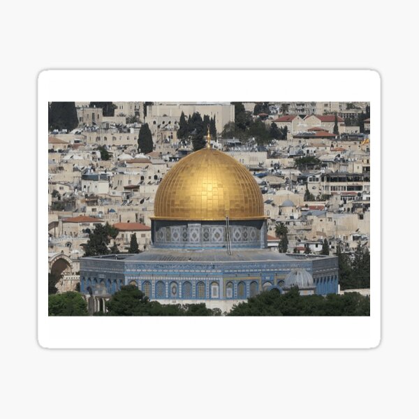 "Al- Aqsa mosque in Palestine " Sticker for Sale by Scotlandrainbow ...