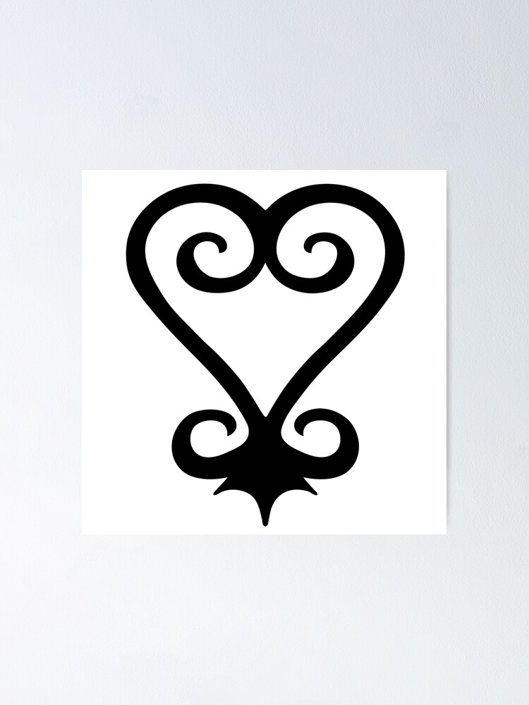 "sankofa africa symbol" Poster by huggymauve | Redbubble