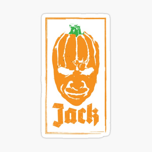 "Jack the pumpkin man" Sticker by ChilledHawk | Redbubble