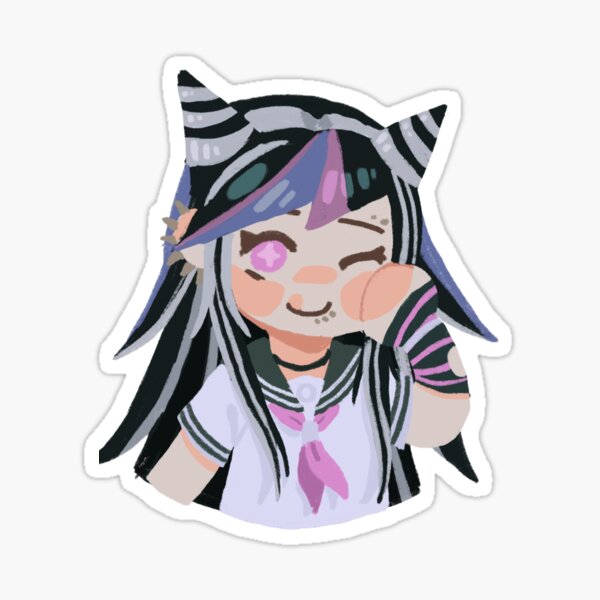 "Ibuki Mioda" Sticker for Sale by tansa-h | Redbubble