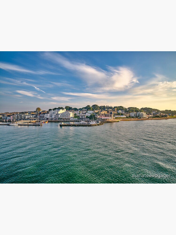 "Cowes Esplande Isle Of Wight" Sticker by manateevoyager | Redbubble