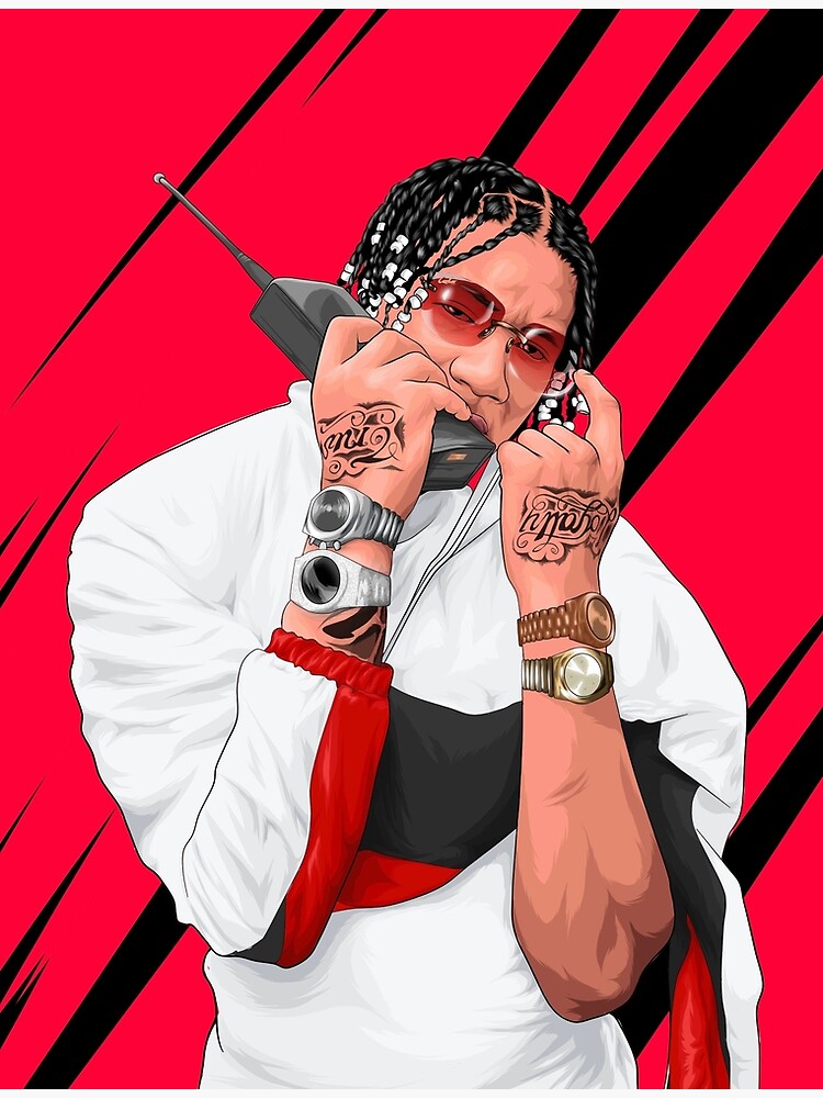 "Digga D" Poster by percygeorgeart | Redbubble