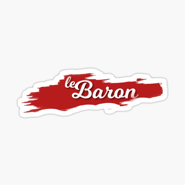 "LeBaron Logo" Sticker for Sale by LeBaron- | Redbubble