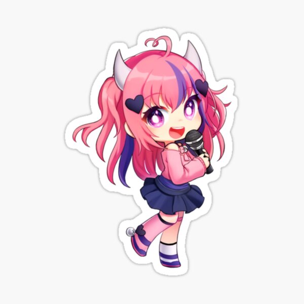 Ironmouse Sticker For Sale By Gamehamza Redbubble