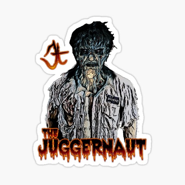 "the juggernaut- 13 ghosts" Sticker by JTK667 | Redbubble