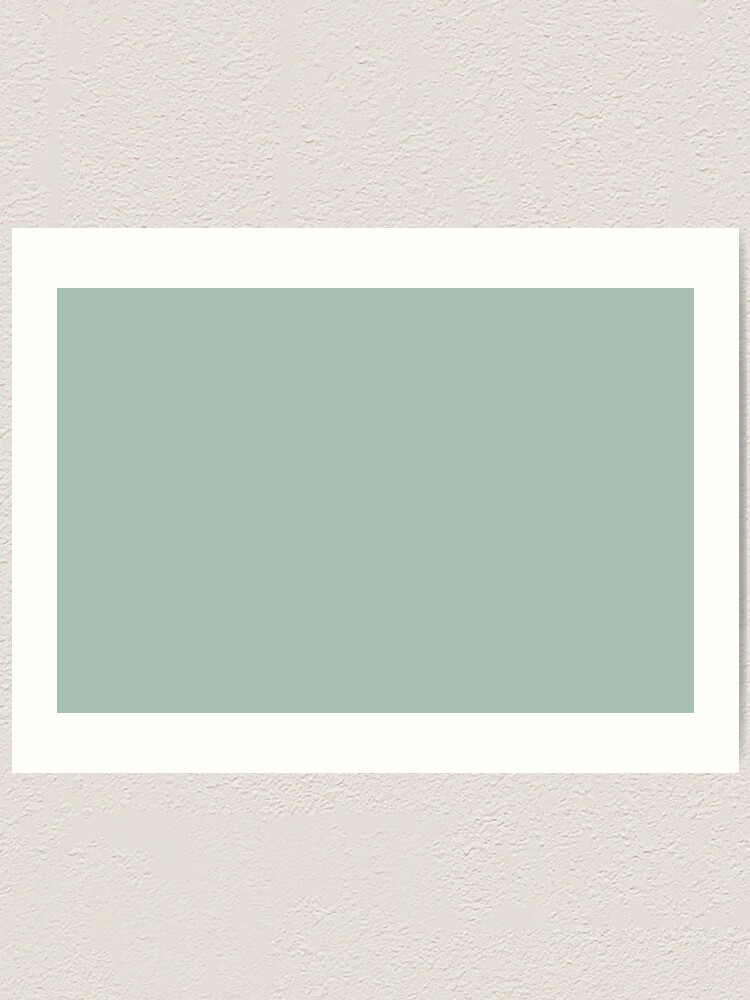 "Delightful Light Pastel Green Blue Solid Color - Hue - Shade - Colour ...