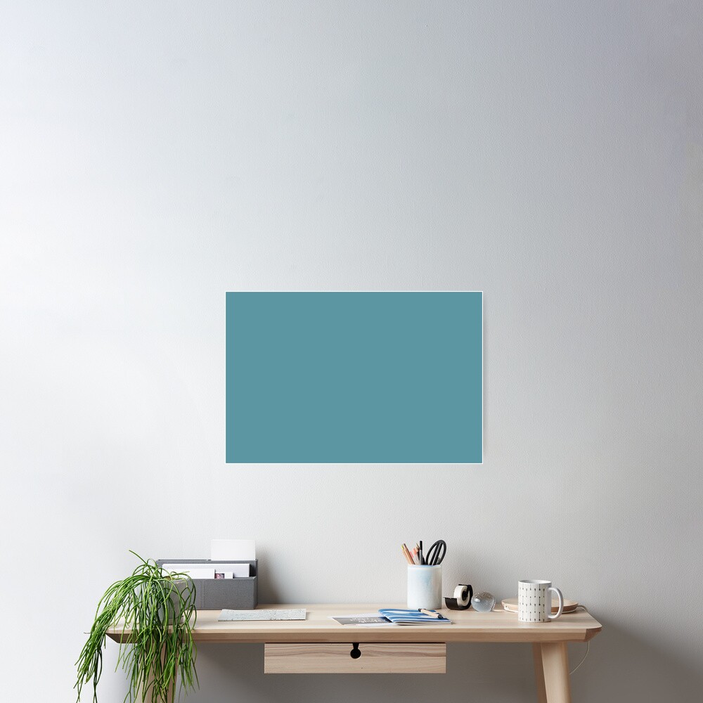 "Easygoing Dark Pastel Blue Solid Color - Hue - Shade - Colour - Pairs ...