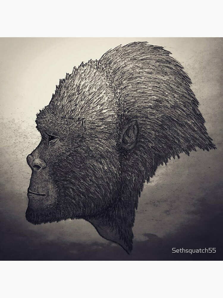 "Sasquatch Profile" Art Print by Sethsquatch55 | Redbubble