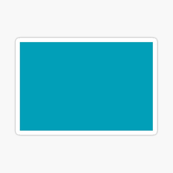 Pegatina «Intrínseco tono medio azul Color sólido - Matiz - Sombra ...