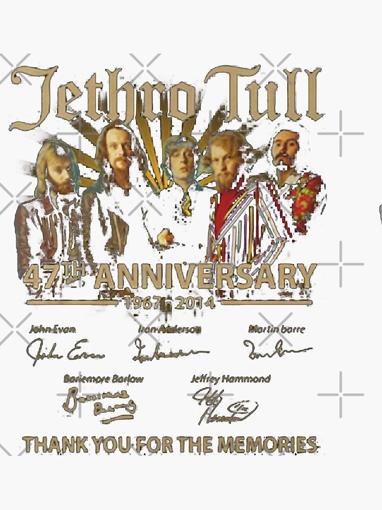 "Jethro Tull 47th Anniversary 1967 2014 Thank You For The Memories Folk ...