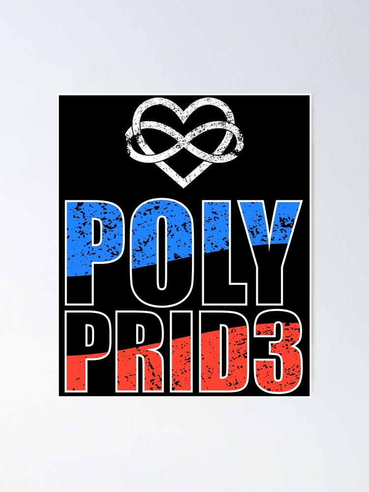 "Poli Pride Flag Polyamorous Polyamory design" Poster for Sale by ...