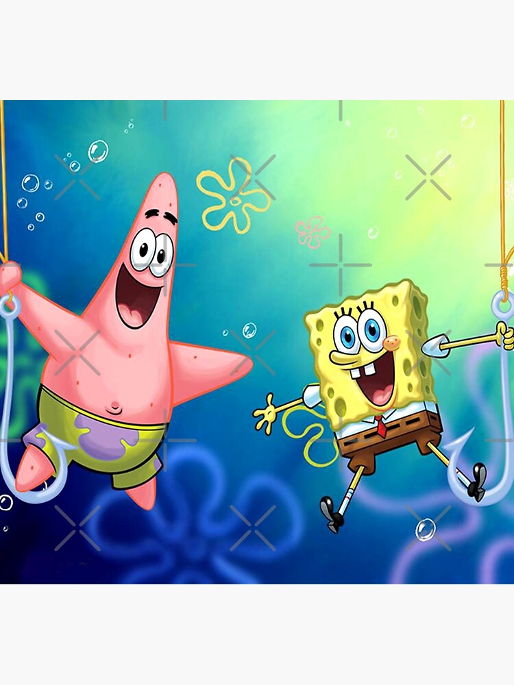"Spongebob an Patrick Fun " Poster for Sale by Itsdindesign | Redbubble