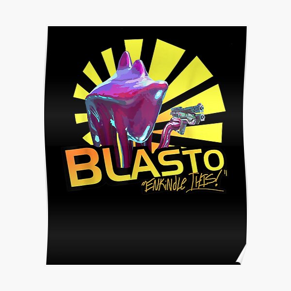 "Mass Effects BLASTO quote" Poster by lydiamoranart | Redbubble