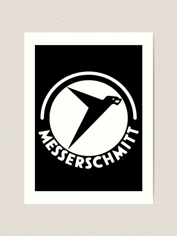 "Messerschmitt Aircraft Company Logo " Art Print by aoMarlowe | Redbubble