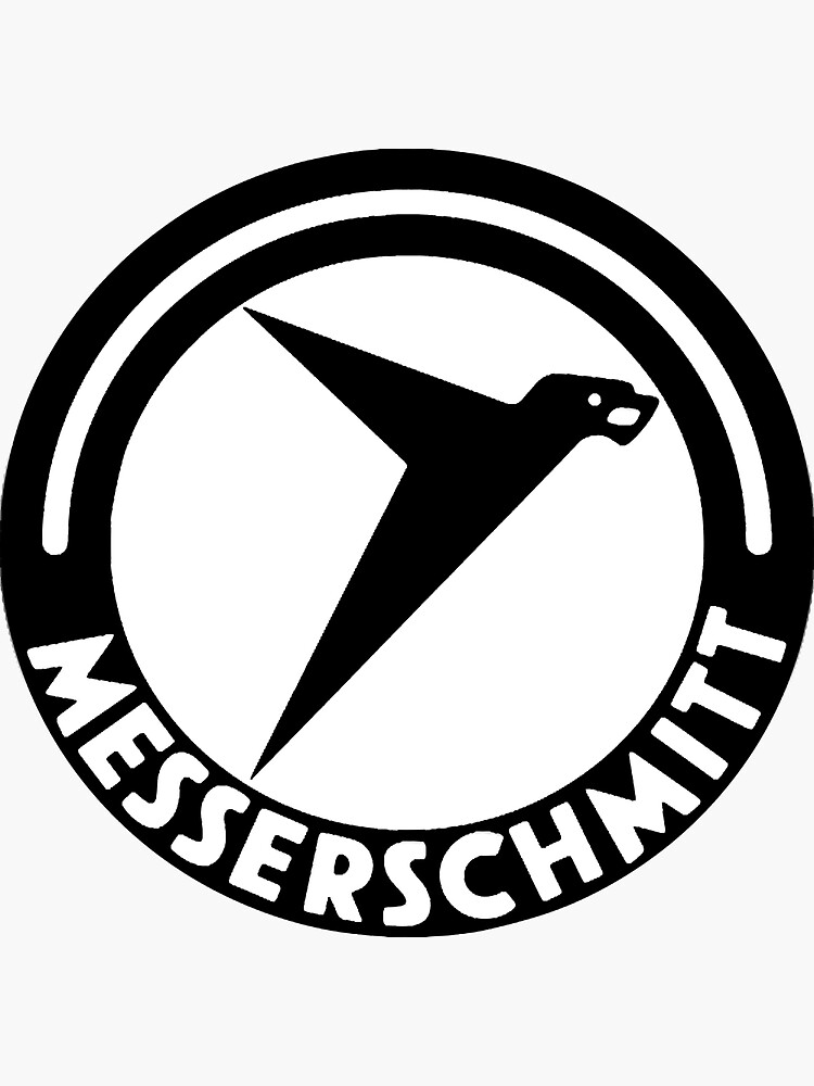 "Messerschmitt Aircraft Company Logo " Sticker for Sale by aoMarlowe ...